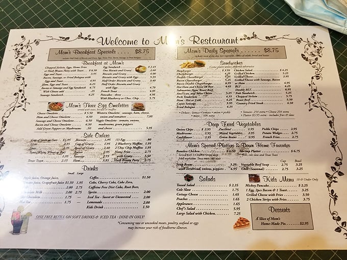 This isn't just a menu, it's a love letter to American breakfast written in gravy and signed with biscuits.