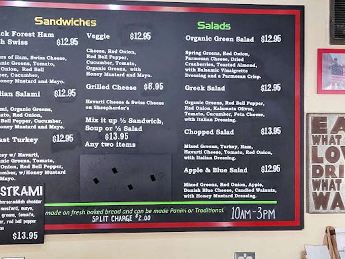 The menu board – a roadmap to happiness where decisions are impossible and "I'll take one of everything" becomes a reasonable request.