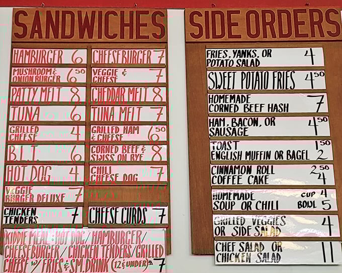 Hand-written menu boards tell you everything you need to know—this place prioritizes substance over style, with prices that won't break the bank.