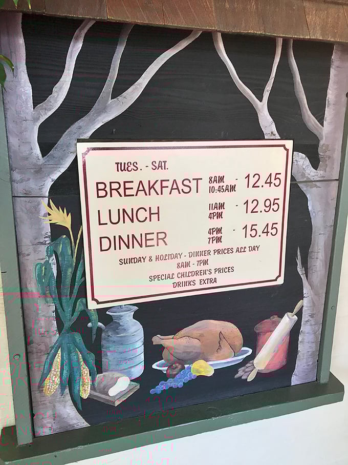 The price board might be the only place in California where inflation seems to have taken a vacation. Sweet justice for your wallet.