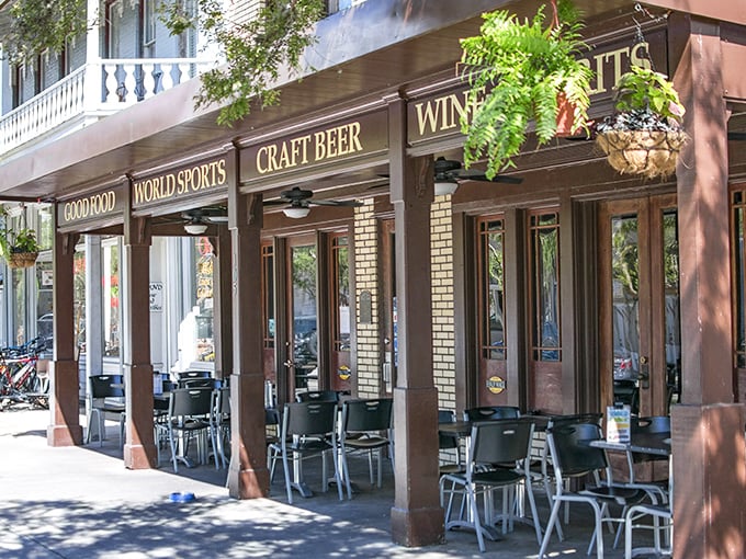 Good food, craft beer, and wine—the holy trinity of downtown dining beckons from this inviting storefront. Retirement never tasted so good!