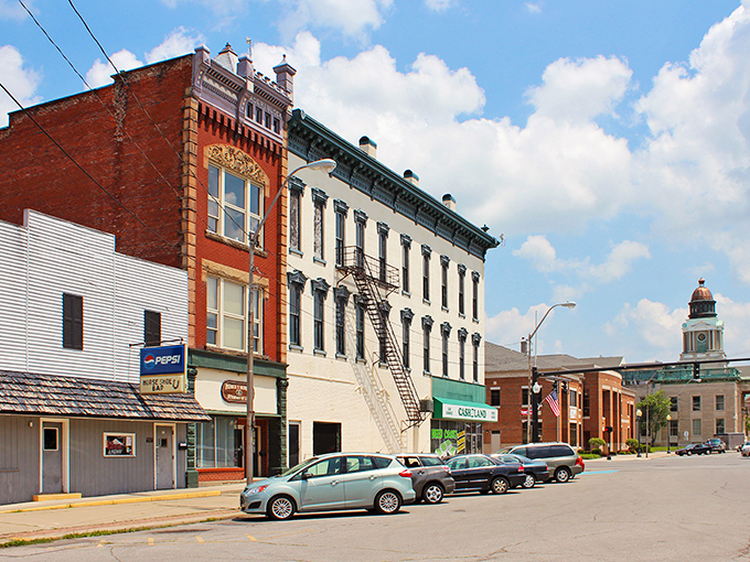 Bucyrus's brick buildings stand proudly at the crossroads, where small-town affordability meets big-hearted Midwestern hospitality.