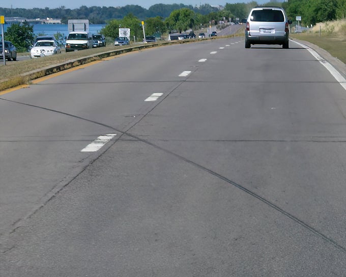 The Great Lakes Seaway Trail: where the road curves as gracefully as a dancer and the trees provide nature's perfect shade.