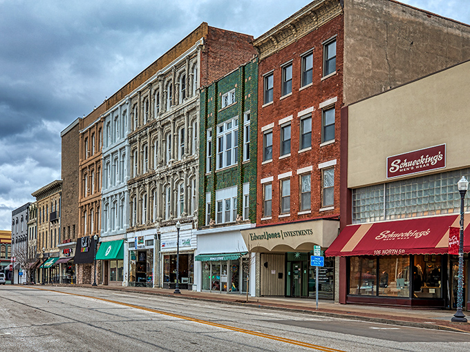 Quincy's historic downtown looks like a movie set where the star is your budget! Those brick buildings have stories to tell—and affordable rents to match.