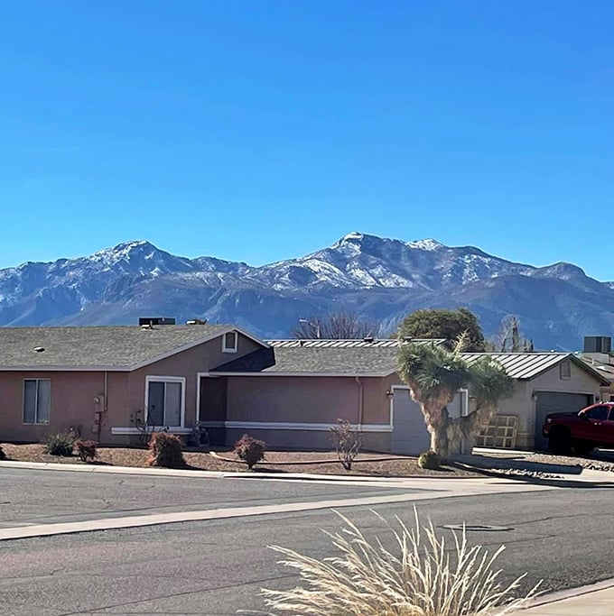 Sierra Vista's main street offers small-town charm with big mountain views—like Mayberry, if Andy and Barney had spectacular scenery.