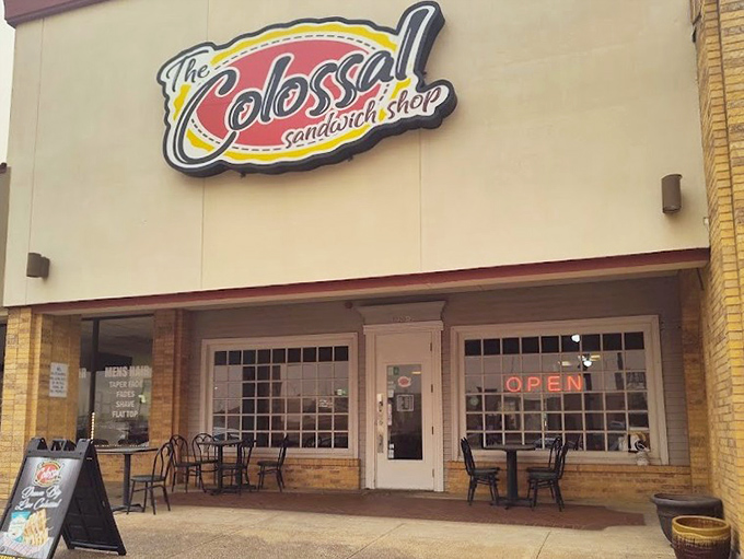 The Colossal name isn't just clever marketing—these sandwiches require both hands and possibly a game plan.