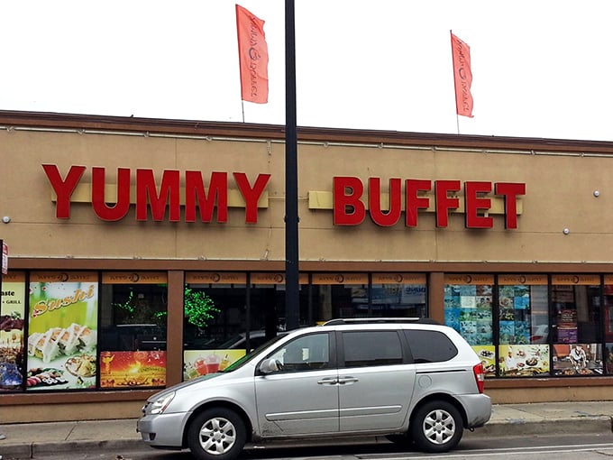 Yummy Buffet's straightforward name tells you exactly what you're getting. No false advertising here—just a promise of deliciousness delivered.