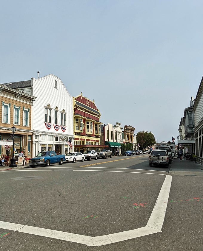 These ornate buildings showcase craftsmanship from an era when details mattered more than construction speed.