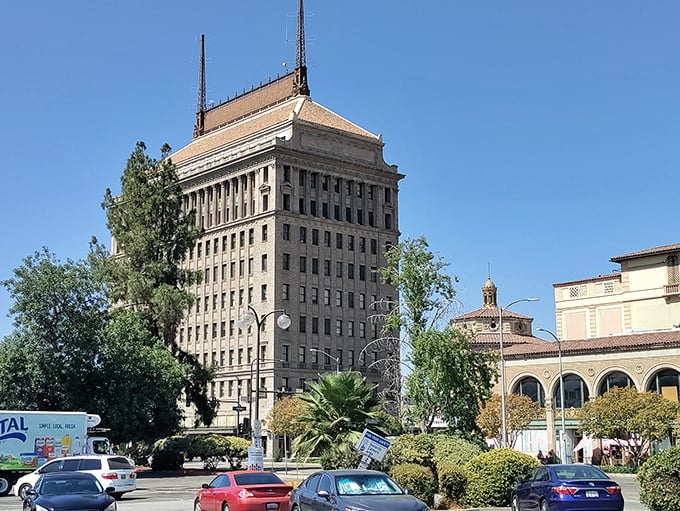 Fresno's stately architecture houses affordable shopping and dining options where your Social Security check stretches further than you'd expect.
