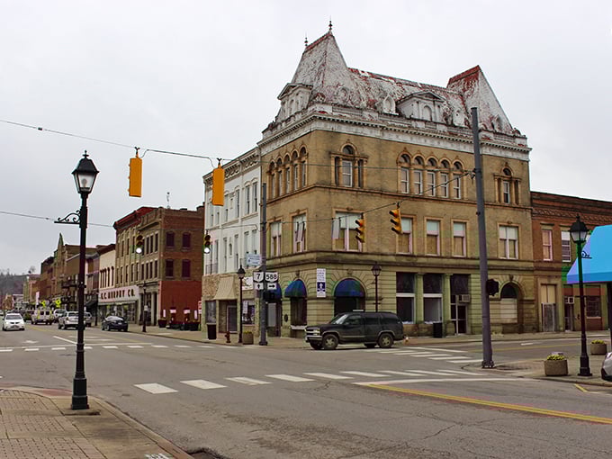 Downtown Gallipolis serves up historic charm with a side of affordability – no early bird special required!