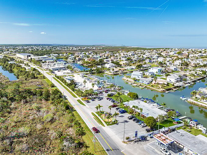 Waterways weave through this hidden gem community, offering boaters direct access to Gulf adventures.