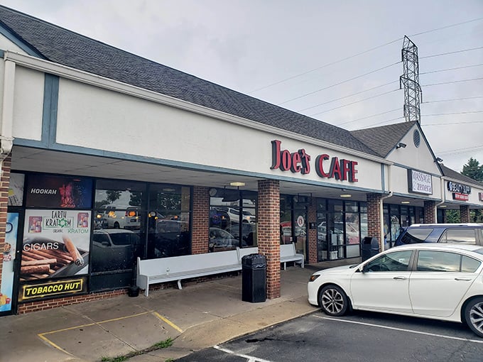 Strip mall on the outside, breakfast wonderland on the inside—Joe's Cafe masters the art of culinary surprise.
