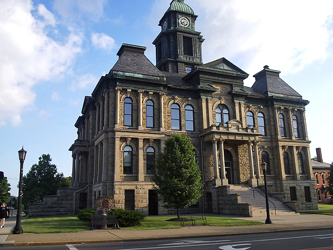 That courthouse isn't just old—it's vintage! Like your favorite jeans, but with better architecture. 