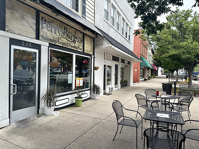 Small-town charm, big-time flavor. PerrysBurgers' modest storefront hides burger greatness that locals have treasured for years.