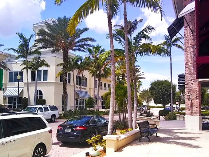 Modern Port St. Lucie—where palm trees and parking spaces live in perfect tropical harmony.