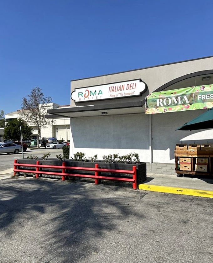 Roma Market: Simple white building, extraordinary Italian flavors—proof that you should never judge a deli by its façade.