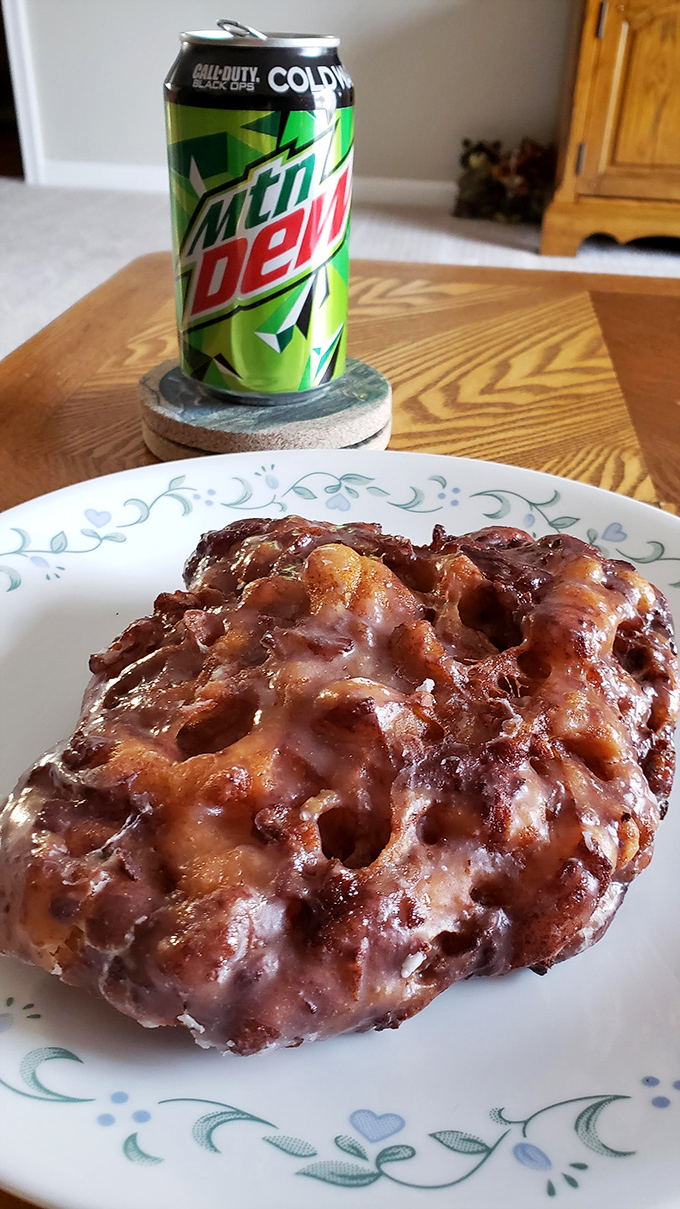 Behold the golden masterpiece that makes grown adults plan their entire weekend around a bakery visit.