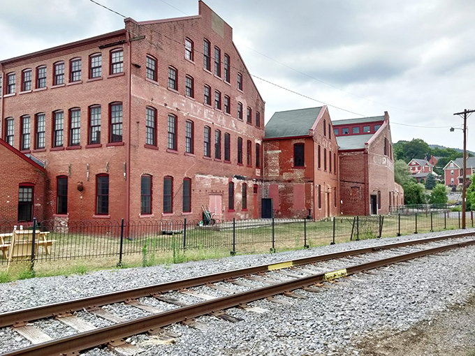 Industrial heritage preserved in brick and mortar—Bellefonte's historic buildings stand as monuments to Pennsylvania's manufacturing past.
