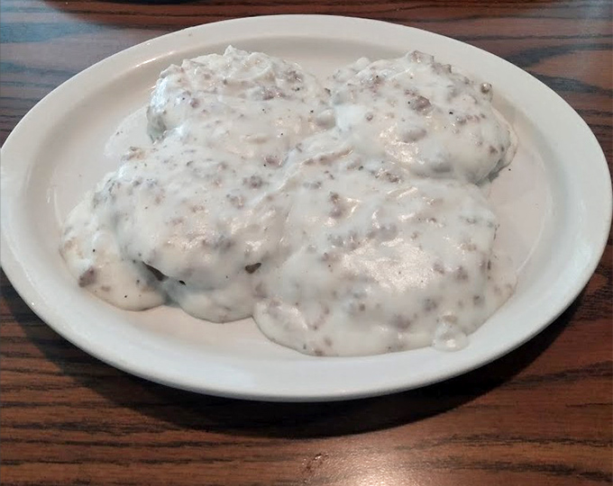 Not all heroes wear capes—some come on plates swimming in peppery sausage gravy that would make your grandmother both proud and jealous.