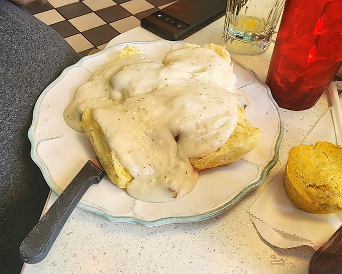 Behold the holy grail of Southern breakfast—biscuits and gravy so good they've ended family feuds and started new friendships across Pensacola.