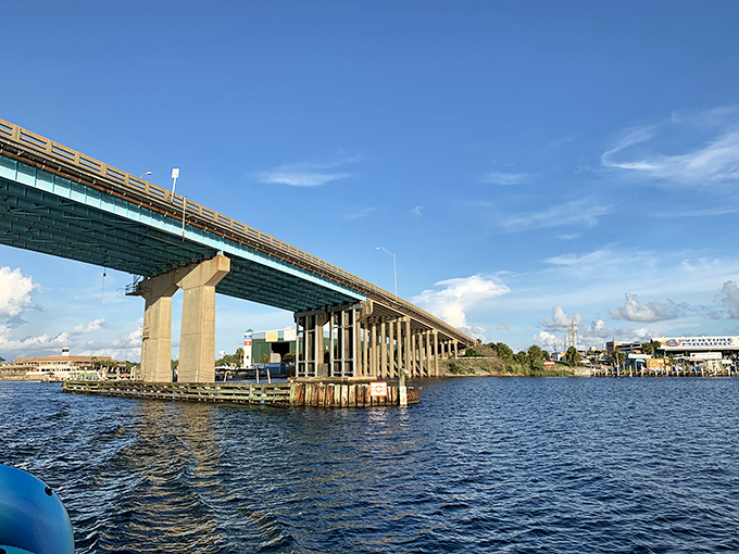 Brooks Bridge connects more than just land masses—it links affordable mainland living with beachfront pleasures without the South Beach price tag.