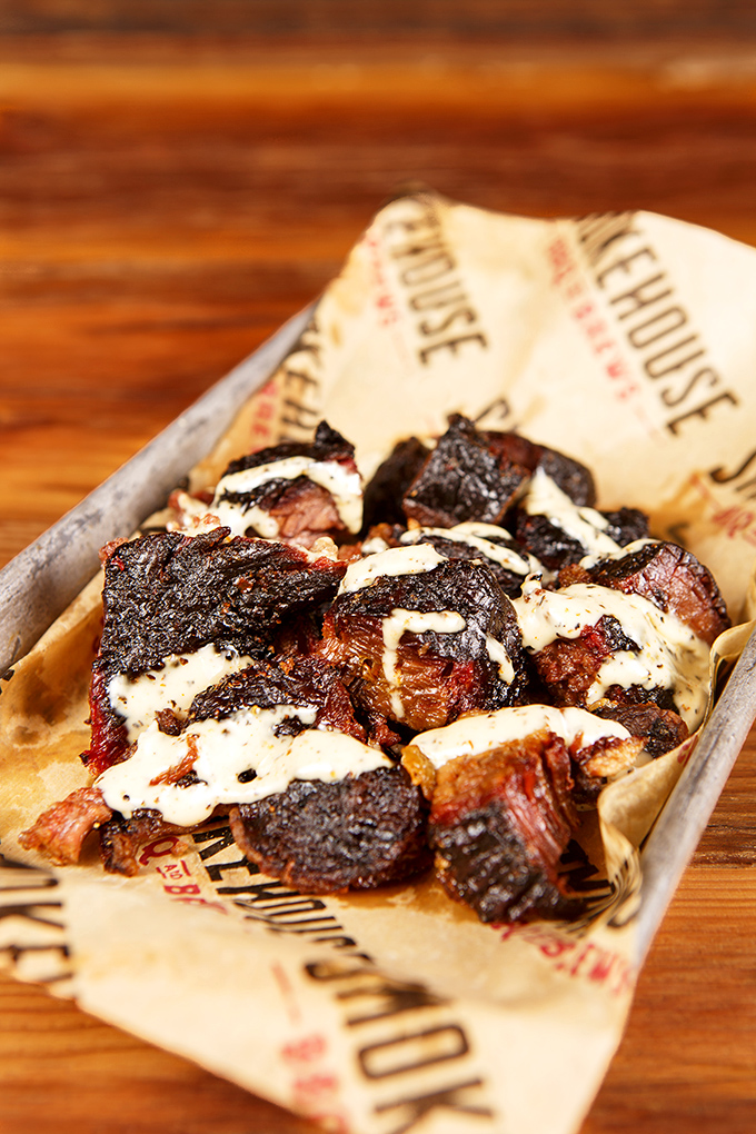 These caramelized cubes of brisket perfection prove that good things really do come in small packages.