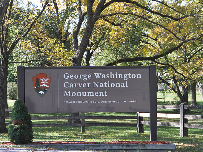 Just minutes from downtown, the George Washington Carver National Monument preserves the legacy of one of America's greatest agricultural innovators—a free educational experience for history buffs.