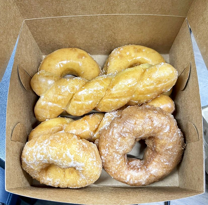 These glazed beauties aren't trying to be Instagram stars—they're too busy perfecting the art of melt-in-your-mouth bliss that no filter could improve.