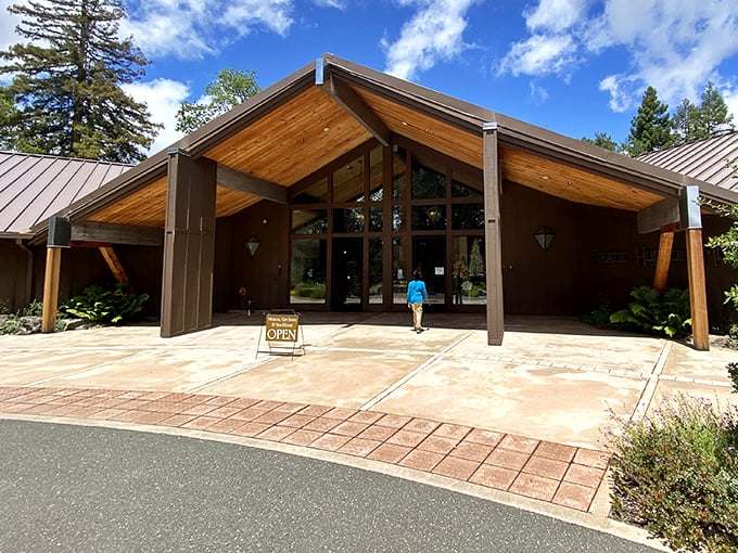 The Grace Hudson Museum isn't just a building—it's a time machine disguised as architecture, complete with wraparound porch perfect for contemplative sitting.