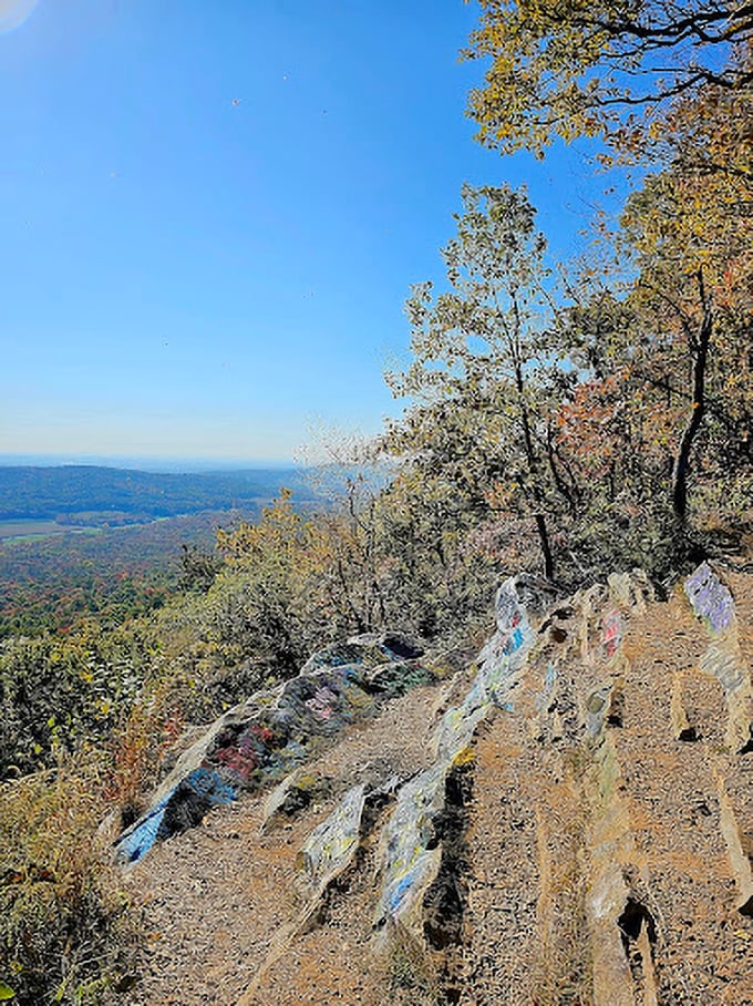 Rocky paths lead to revelations – and possibly the best selfie spot in Berks County.