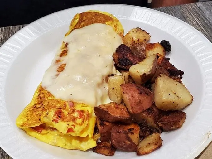 Home fries that could make a potato farmer weep with joy. These golden-brown beauties achieve the perfect crisp-outside, fluffy-inside ratio that breakfast legends are made of.