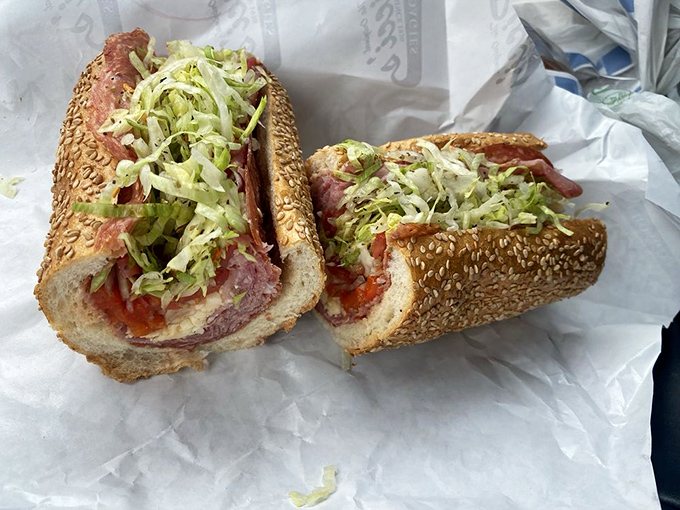 This isn't just an Italian hoagie – it's an edible work of art where each layer plays its part in the delicious symphony.