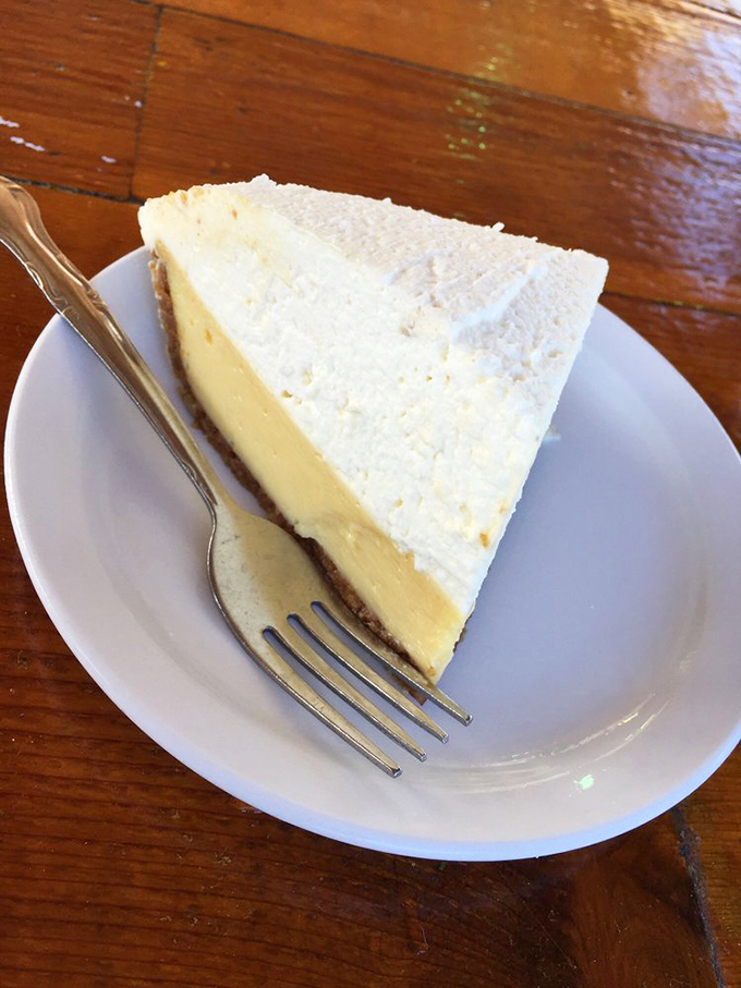 Behold the holy grail of Florida desserts – key lime pie that'll make you forget every impostor.