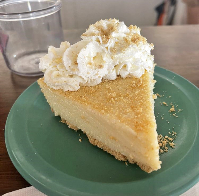 This key lime pie isn't just dessert—it's a creamy, tangy slice of Florida sunshine that makes you wonder why anyone bothers with chocolate.