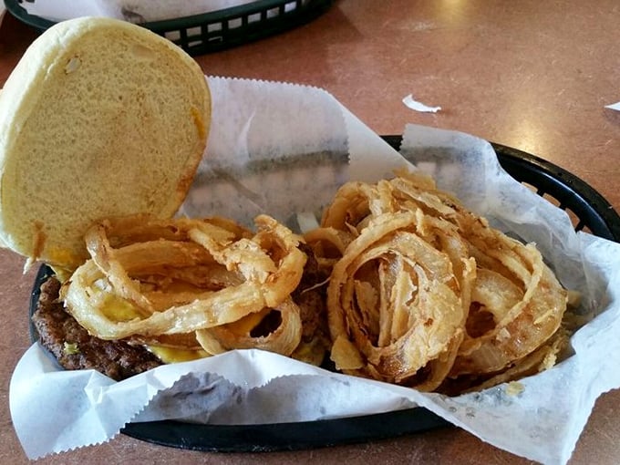 Golden, crispy perfection—these onion rings aren't just a side dish, they're the main event that will haunt your dreams in the best possible way.