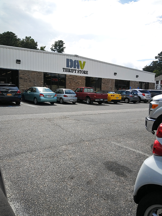 The DAV's modest storefront belies the wonderland within—like finding a portal to Narnia behind what looks like an ordinary closet door.