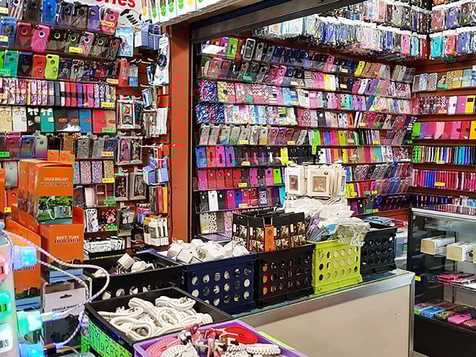 A technicolor explosion of phone cases that would make Joseph's dreamcoat look monochromatic. Your smartphone has never felt so fashionable.