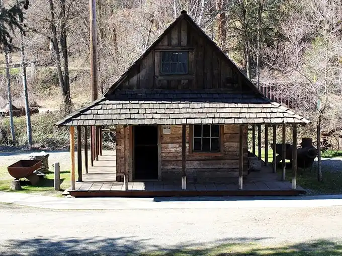 Not a hipster's overpriced "authentic cabin experience"—this is the real deal, a pioneer home that's seen more history than your high school textbook.