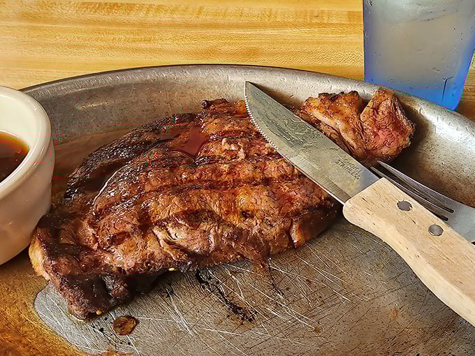 This isn't just prime rib—it's a masterpiece of meat. The kind of dish that makes conversation stop and eyes close in pure bliss.
