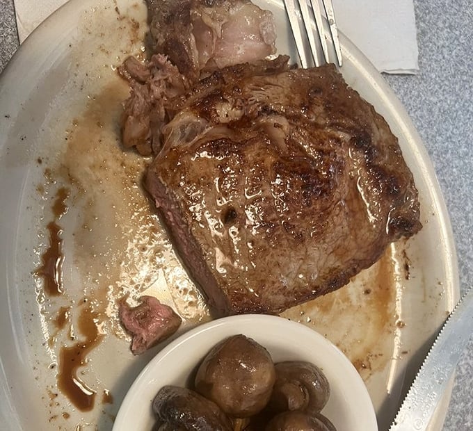This prime rib could make a vegetarian question their life choices – perfectly pink and gloriously juicy.