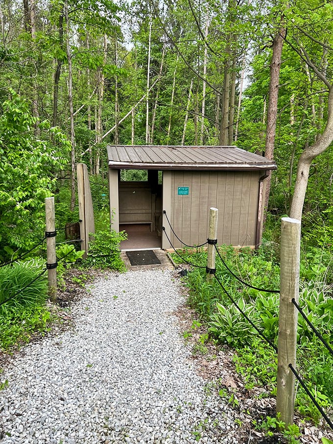 Even the most basic necessities get the rustic charm treatment in Ohio's hidden corners.