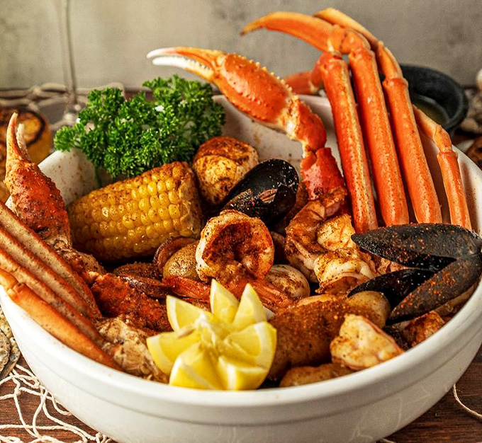 4. seafood bowl