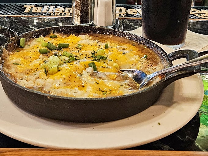 Bubbling hot and golden-topped, this skillet dish might not be the shepherd's pie, but it's clearly part of McGrath's comfort food arsenal that warms Harrisburg hearts.