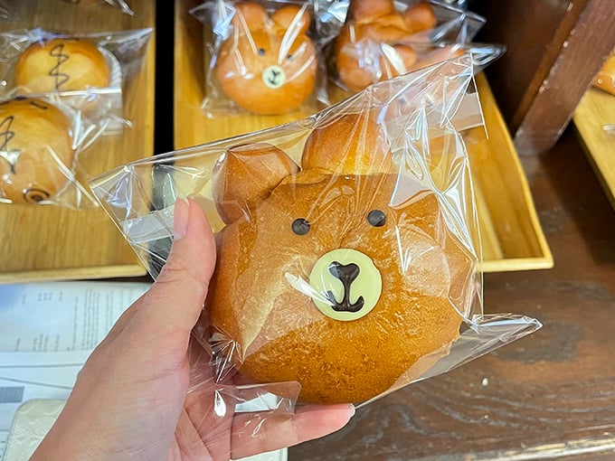This bear-shaped bread isn't just adorable—it's edible art. In Japan they call it "kawaii"; in Ohio we call it "too cute to eat" (but we will anyway).