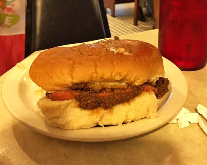 This isn't just a hot dog – it's edible history. The Texas Weiner's perfect balance of snap, chili sauce, and mustard creates a symphony in a bun.