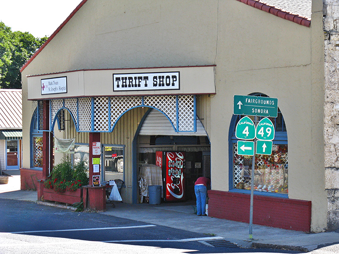 This unassuming thrift shop might just be where treasure hunters strike gold—the modern-day prospector's paradise hiding in plain sight.