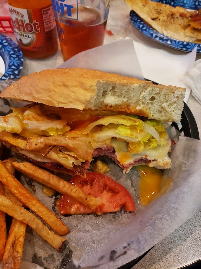 The breakfast hoagie – where morning meets lunchtime in a glorious union that makes you question why we ever separated them in the first place.