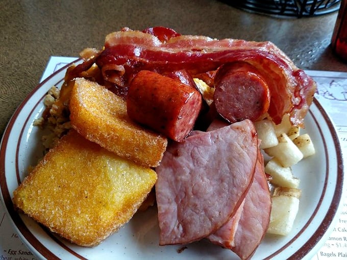 Morning glory on a plate - this breakfast spread proves that early birds get the best comfort food.