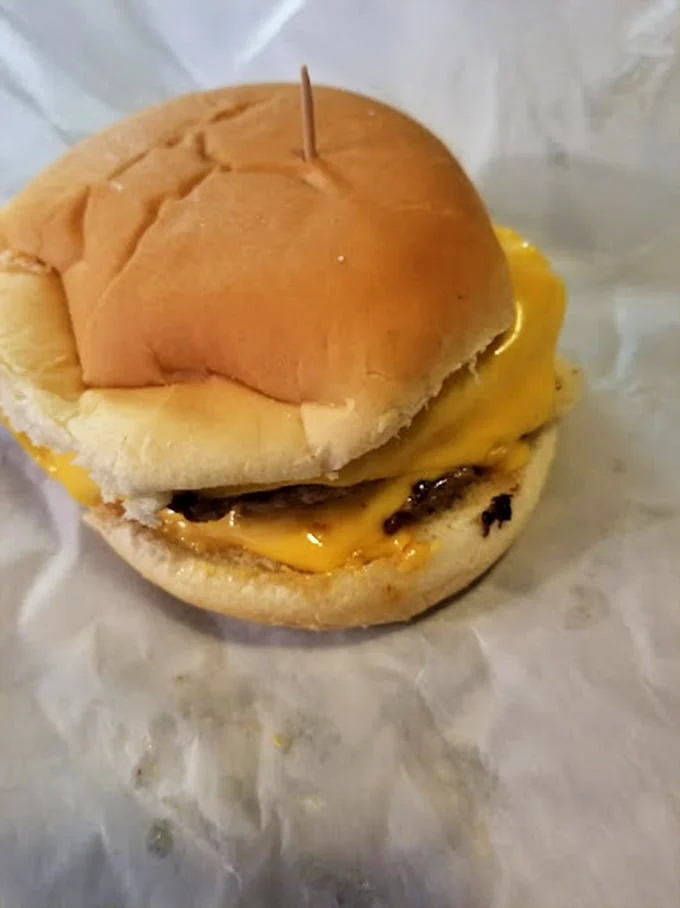 Behold the star of the show! This no-frills cheeseburger doesn't need fancy toppings to achieve greatness—just honest ingredients and perfect execution.