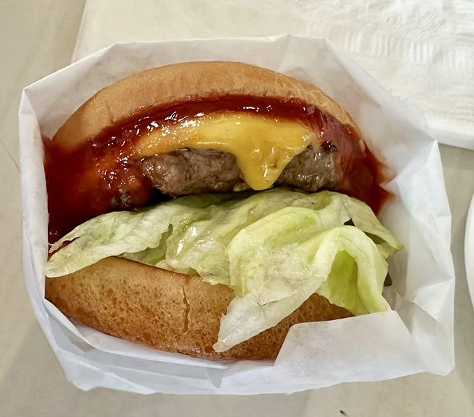 The Hickoryburger in all its glory—that sauce should be declared a national treasure. One bite and you'll understand why Angelenos have been lining up since before color TV.
